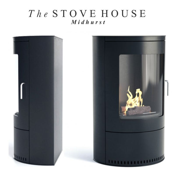 SALE Imagin Hampton Black Bio ethanol Fire No Flue Bioethanol Stove ...