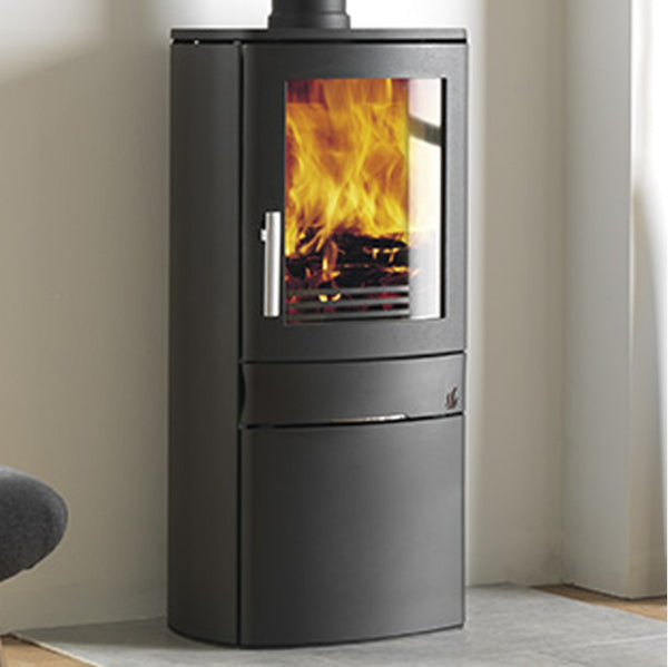 ACR Neo 1C & 3C modern & contemporary stove with large glass window ...